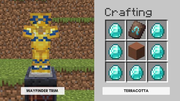 Crafting Recipes of Armor Trims in Minecraft 1.20 (2023)